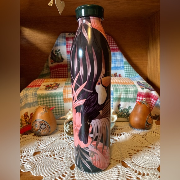 Manna | Other | Water Bottle Manna Peach Green 24 Oz | Poshmark